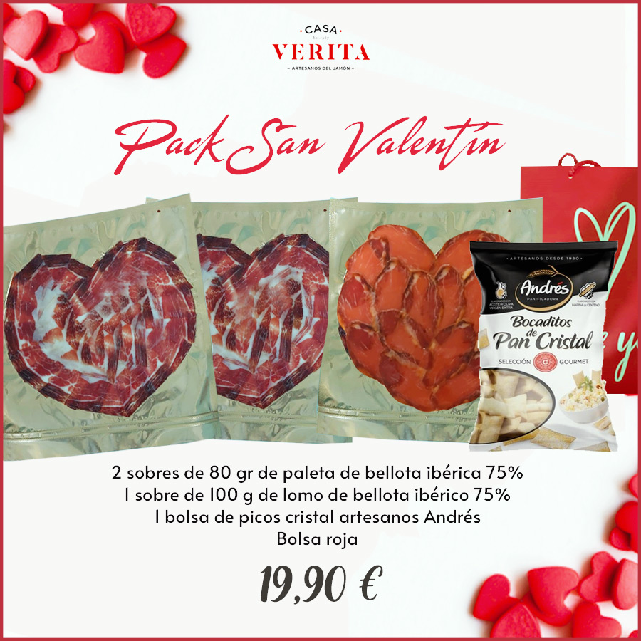 Pack San Valentín - Casa Verita